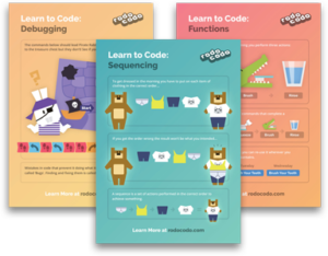 Rodocodo - coding game for primary school children ages 4-11