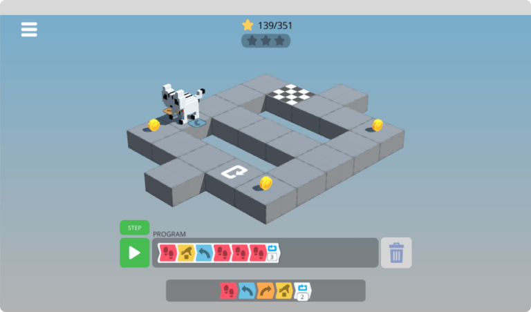 Rodocodo - coding game for primary school children ages 4-11
