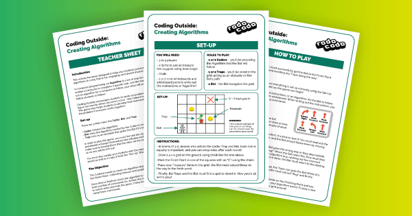 Unplugged Coding Outside - Rodocodo